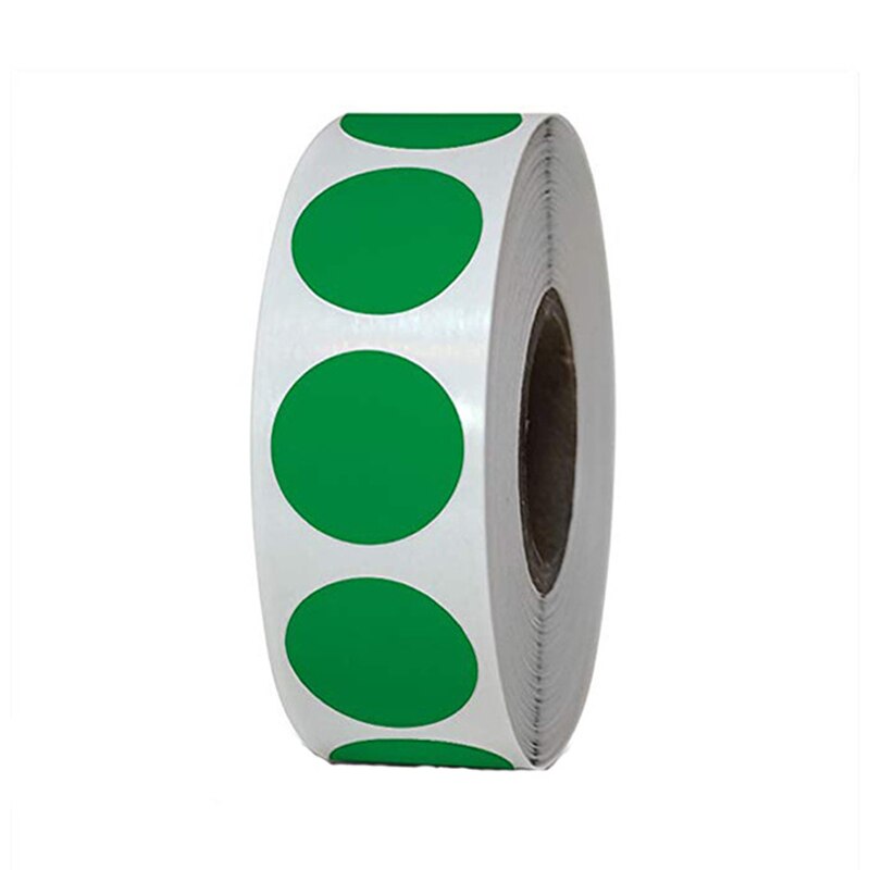 500pcs per lot Round solid color stickers Self-adh... – Vicedeal