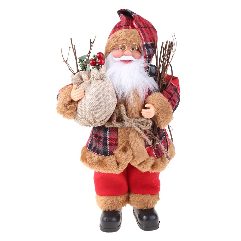 17inch 45cm Christmas Decoration Standing Santa Cl... – Grandado