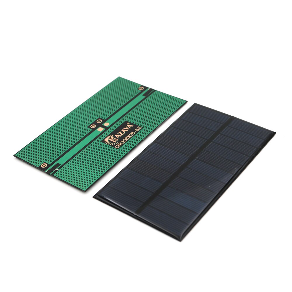 Solar Panel 5.5V 1.65W 300mA Output Solar Cell Pol... – Grandado