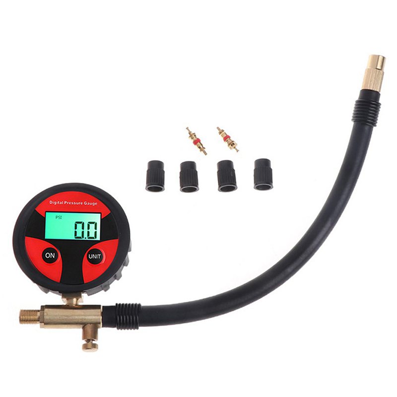 Digital Tyre Tire Pressure Gauge 200Psi Lcd Manome... – Grandado