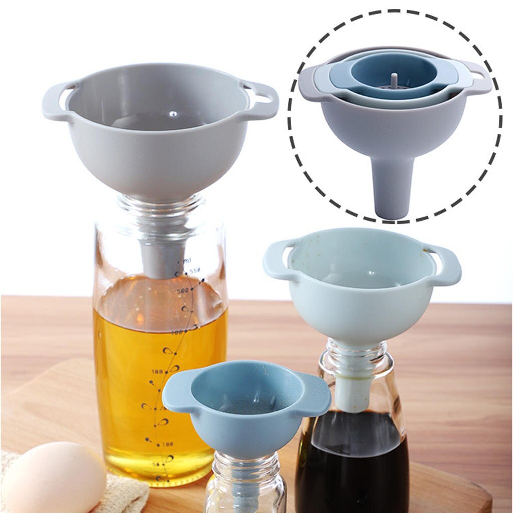 Kitchen Funnels for Filling Bottles (3 in 1)Plasti... – Vicedeal