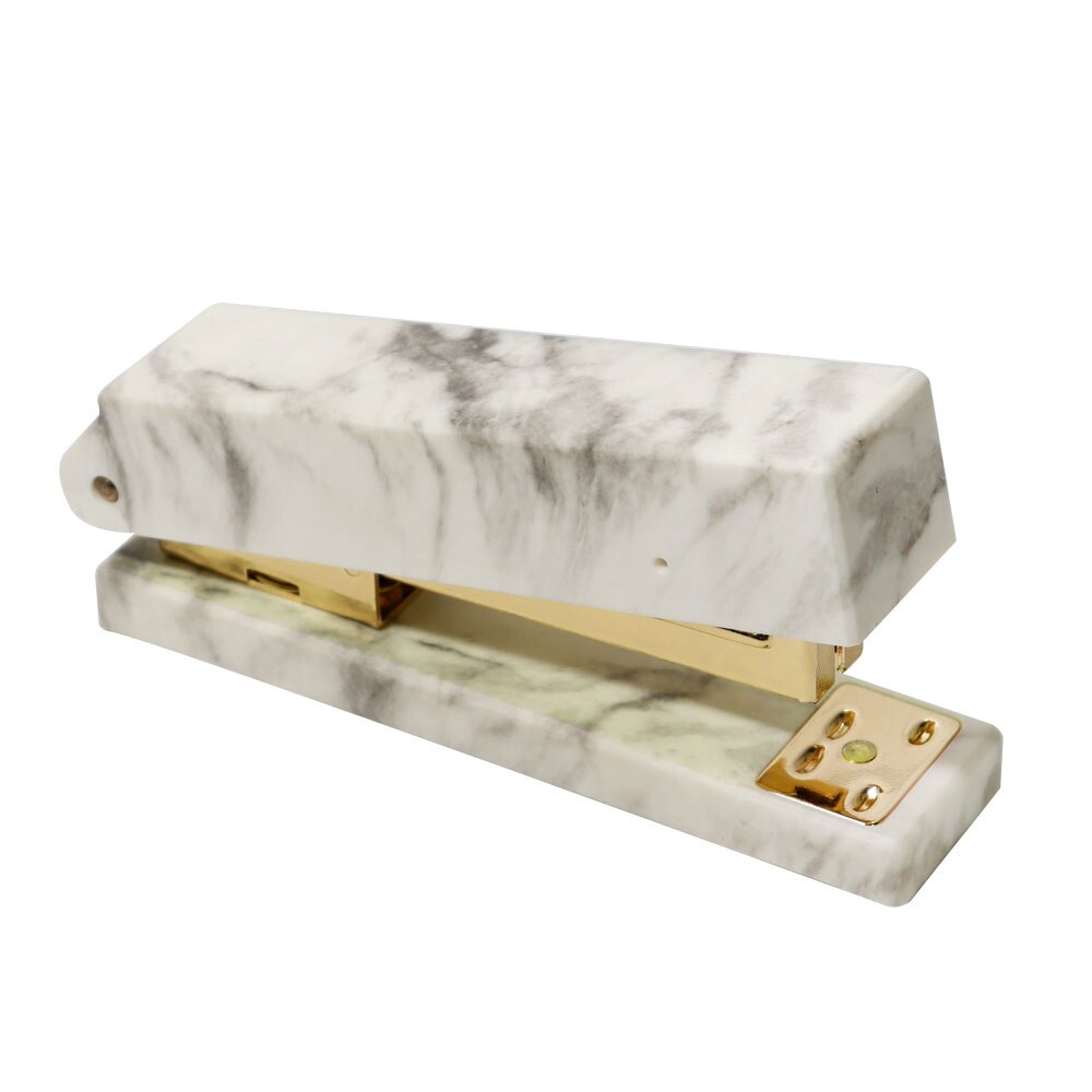 Home Office Bookbinding Supplies Marble Gold Metal... – Vicedeal