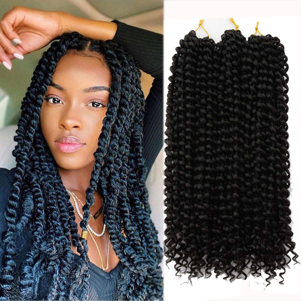 Crochet Passion Twist Hair Extension Synthetic Wat... – Vicedeal