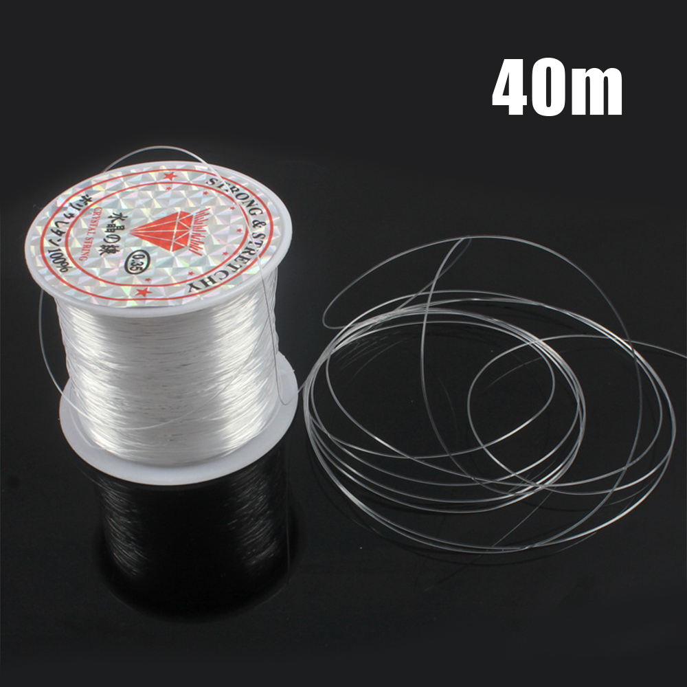 40m Clear Nylon Invisible Thread Fishing Wire Hang... – Grandado