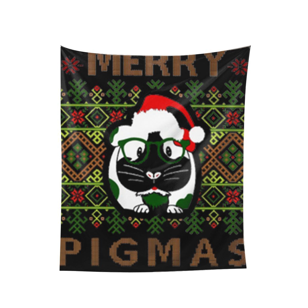 Guinea Pigs Merry Pigmas Tapestry Boho Room Decor ... – Grandado