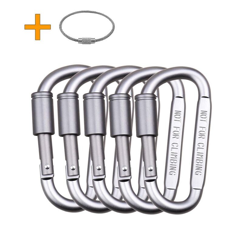 Aluminum alloy D Ring Clip D Shape Super Durable S... – Grandado