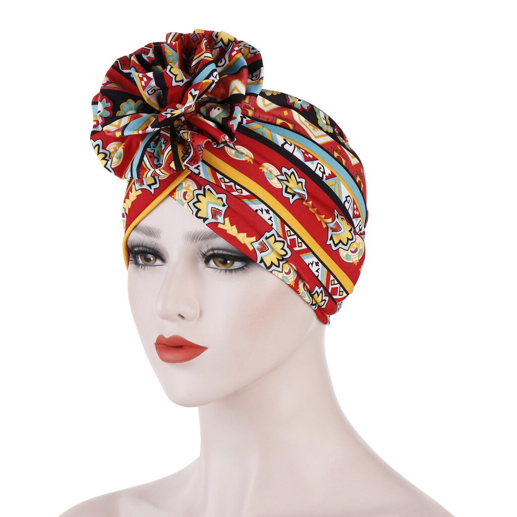 Indian Arab Wrap Women Head Scarf Turban Caps Tren... – Grandado
