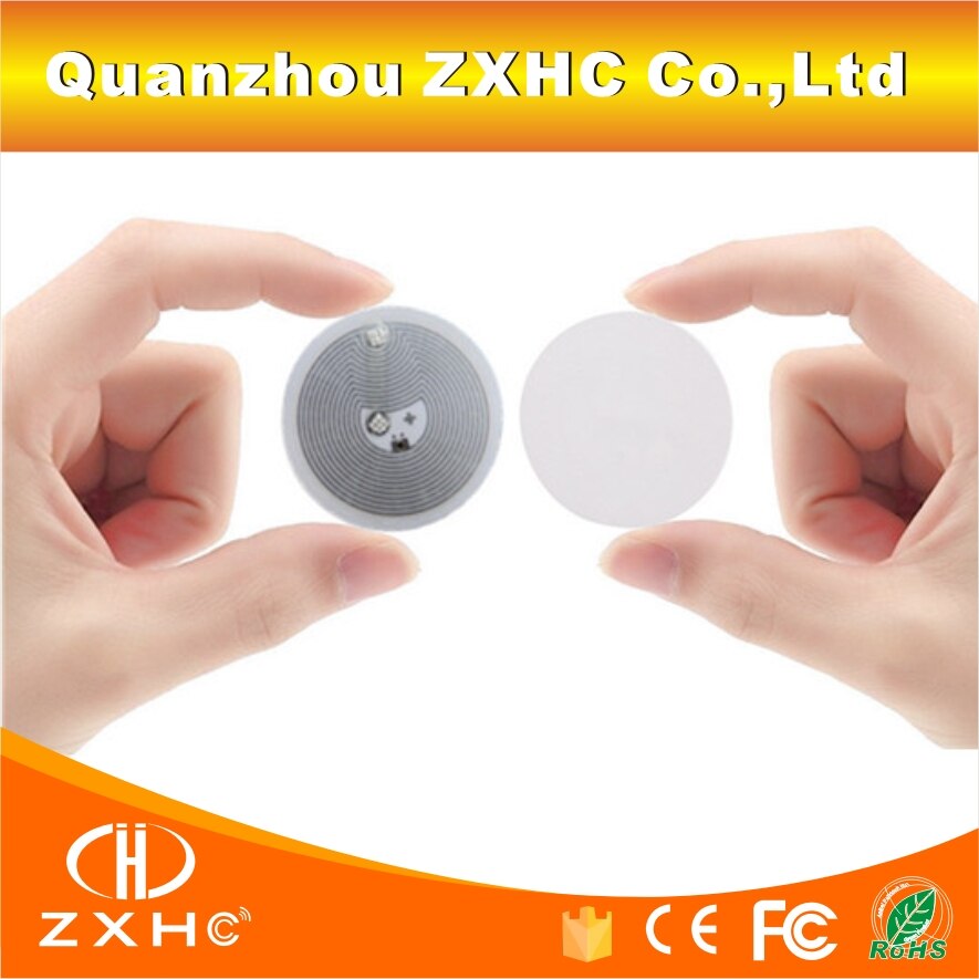 (50PCS/LOT) 25mm Ntag 213(203) White NFC Stickers ... – Grandado