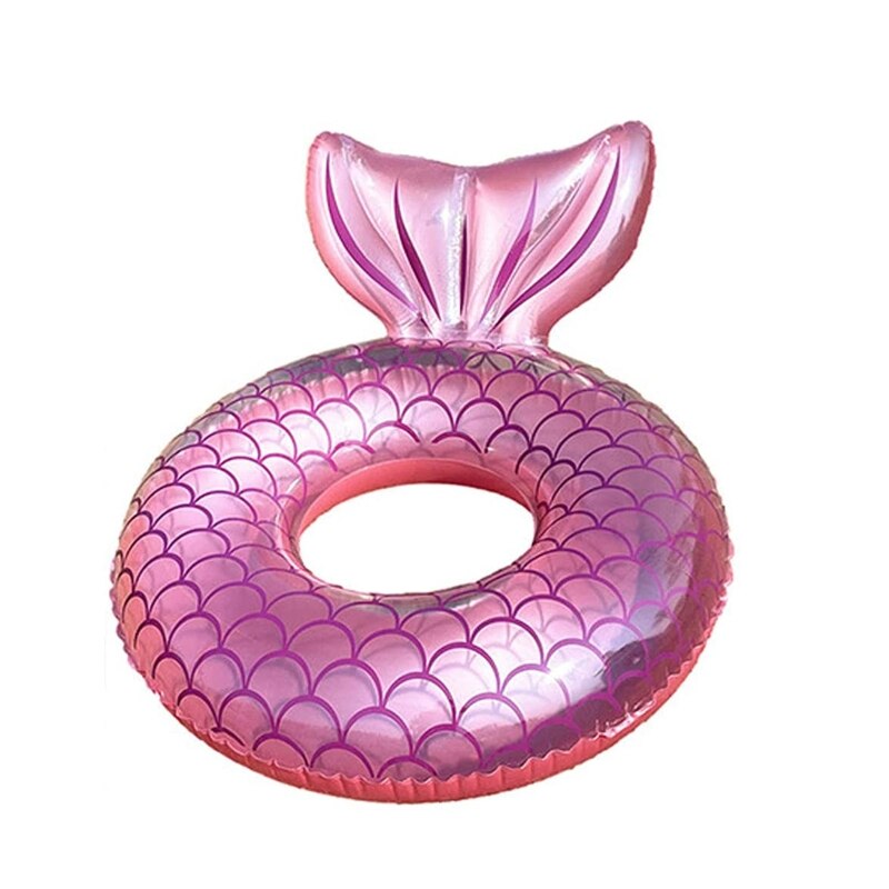 Inflatable Mermaid Swimming Circle Thickened PVC S... – Grandado