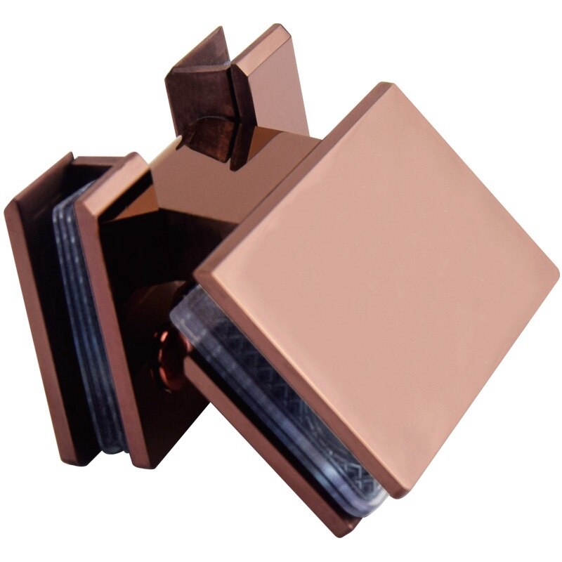 Rose Gold Glass Door Hinge 304 Stainless Steel Sho... – Grandado