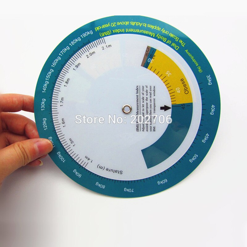 BMI wheel, BMI caculator, BMI rulerHealthy ruler,g... – Vicedeal