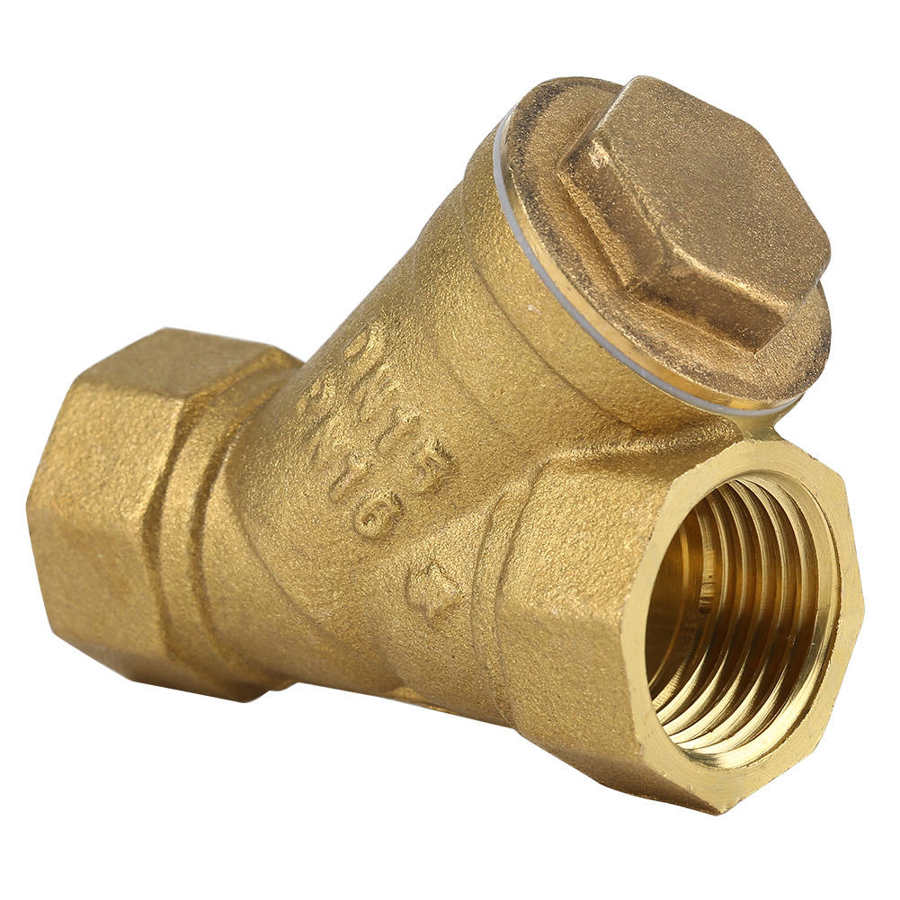 1/2" DN15 Female Type Y Brass Strainer Filter Valv... – Vicedeal