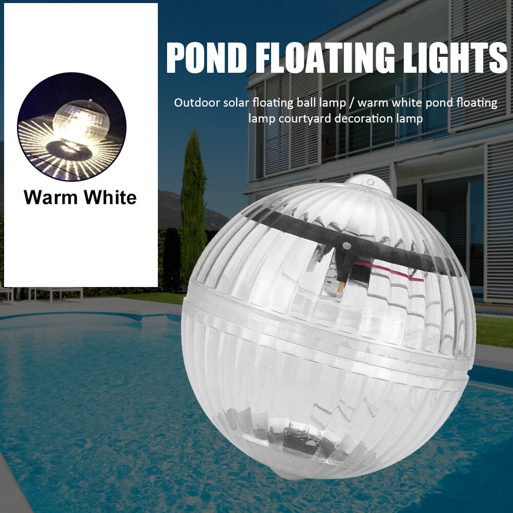 Outdoor Floating Ball Lamp Solar Swimming Pool Par... – Grandado