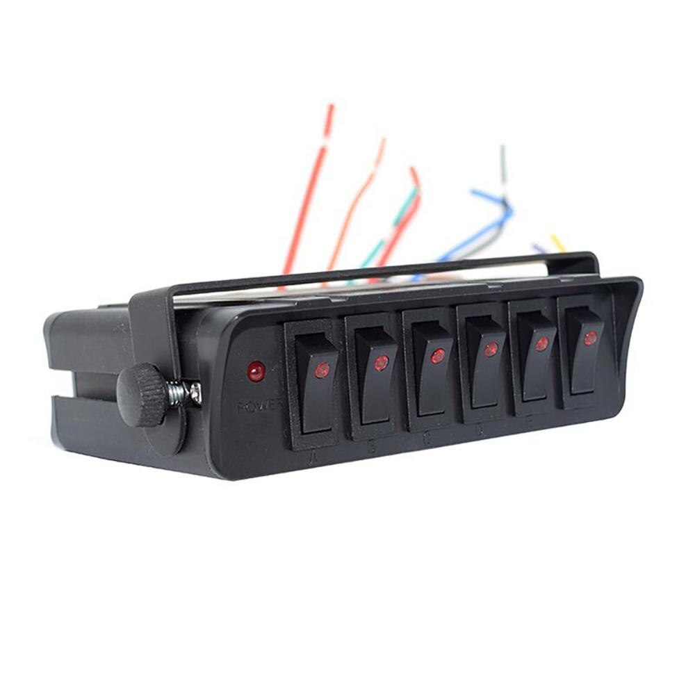 80A Rocker Switch Box Emergency Strobe Light 12V 6... – Grandado