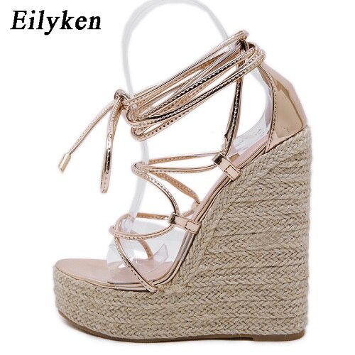 Eilyken Mode Vrouwen Zomer Open Teen Schoenen Enke... – Grandado