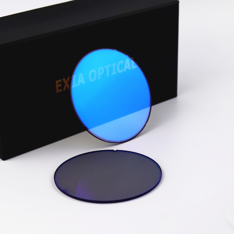 Blue Lenses Sun Glasses Flash Colors UV400 EXIA OP... – Vicedeal