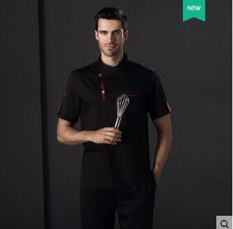 Restaurant Kitchen Man Woman Short Sleeve Chef Jac... – Grandado