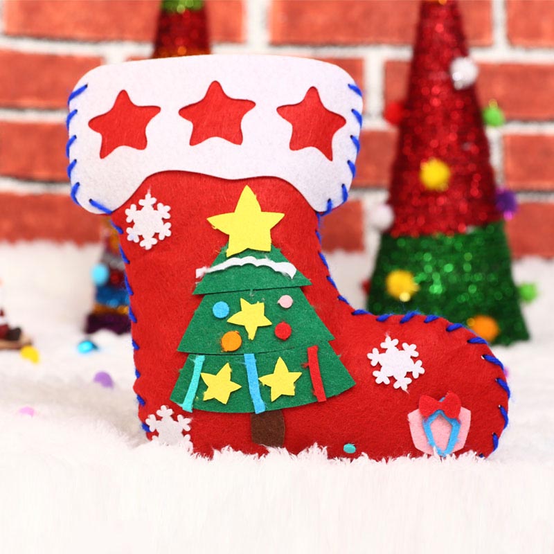 Kids DIY Christmas Socks Kindergarten Educational ... – Grandado