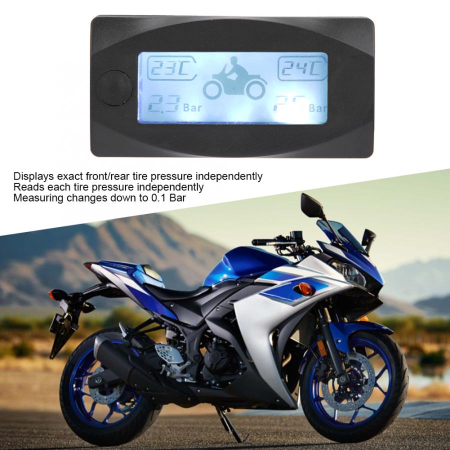 Motorfiets Tpms Plastic Multifunctionele Real Tijd... – Vicedeal
