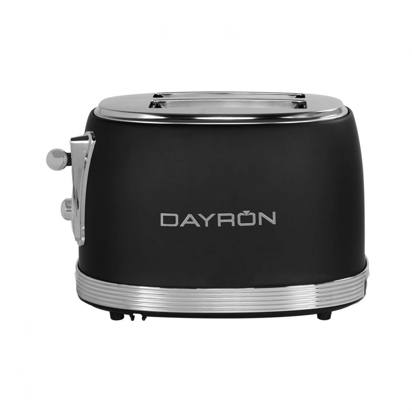 Dayron-retro stil toaster, metall, 850W, 6 power e... – Grandado