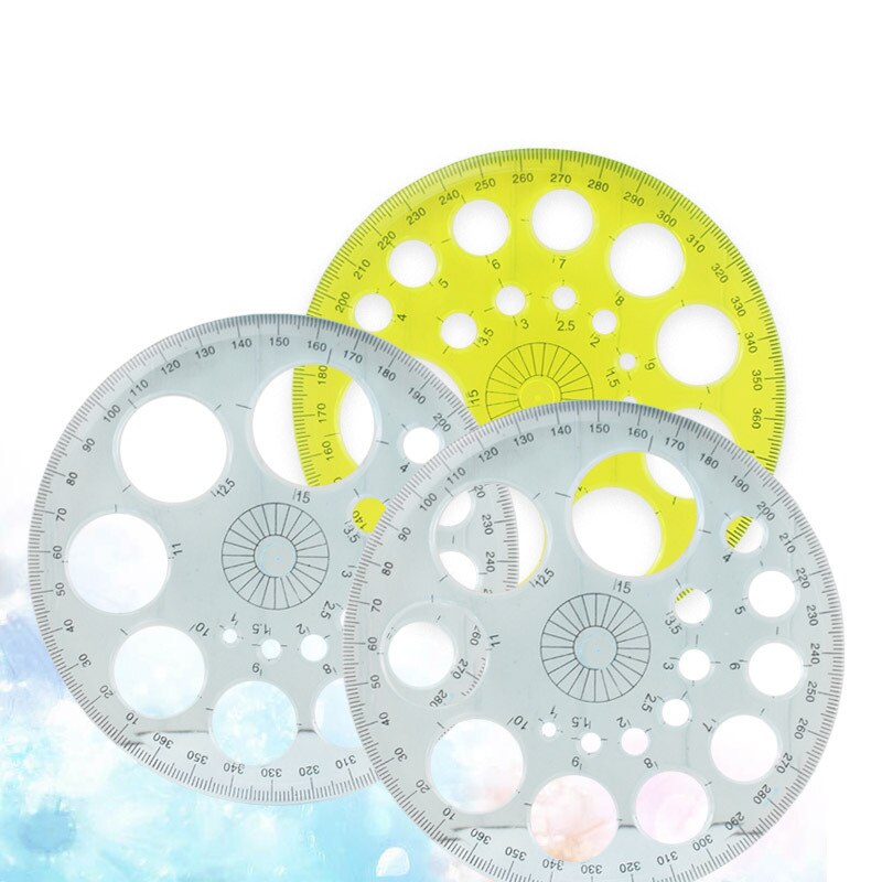 1PCs 360 Degree Protractor Circle Modern Master Te... – Vicedeal