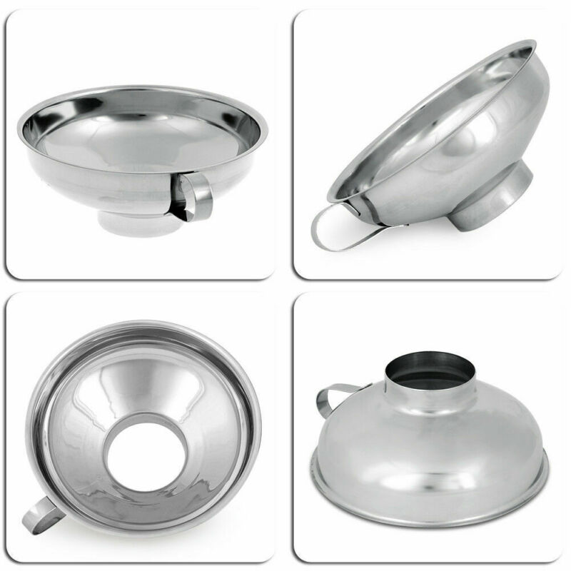 Adeeing Stainless Steel Wide Mouth Funnel Kitchen ... – Grandado