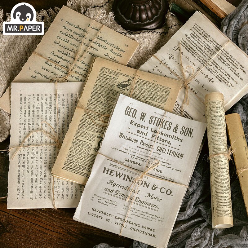 10 Designs Antique Medieval Letter Scrapbooking/Ca... – Vicedeal