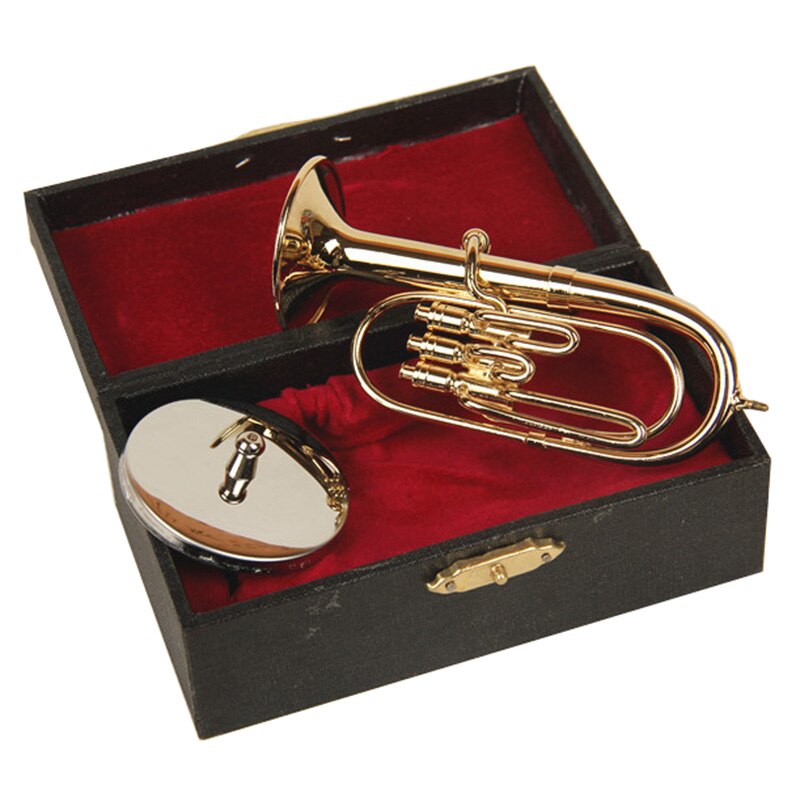 Euphonium Model Copper Gilded Musical Instrument M... – Vicedeal