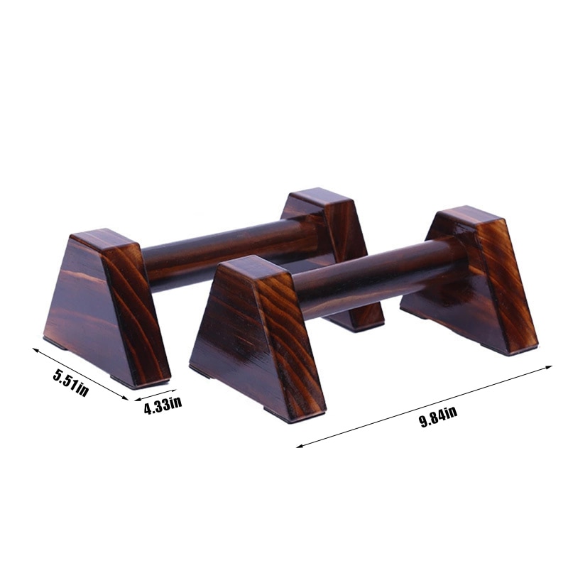 25/40CM Wooden Push Up Stands Handstand Bracket Ba... – Grandado