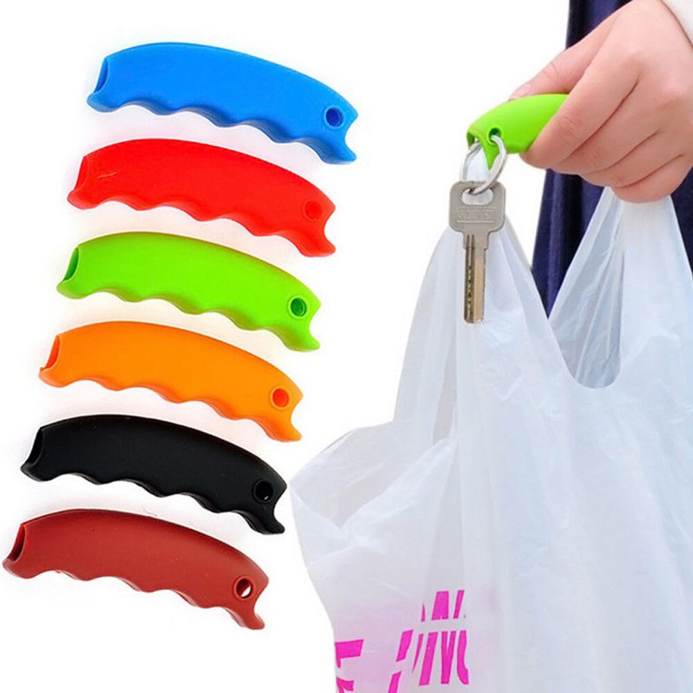 Portable Shopping Storage Bags Clip Handle Carry B... – Vicedeal