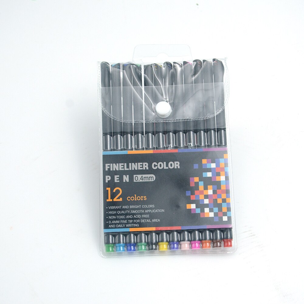 12/24/36/48/60/100 Colors Markers Fineliner Pen Se... – Grandado