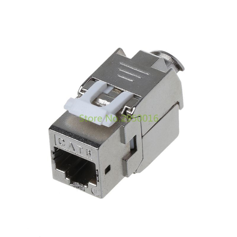 1Pc RJ45 Keystone Cat6/Cat6A Shielded FTP Zinc All... – Vicedeal