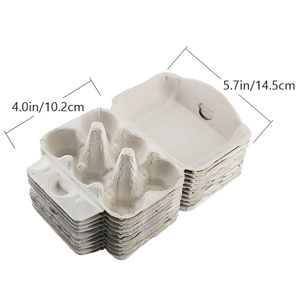 20pcs Egg Holders Ceramic Egg Trays Egg Storage Co... – Grandado