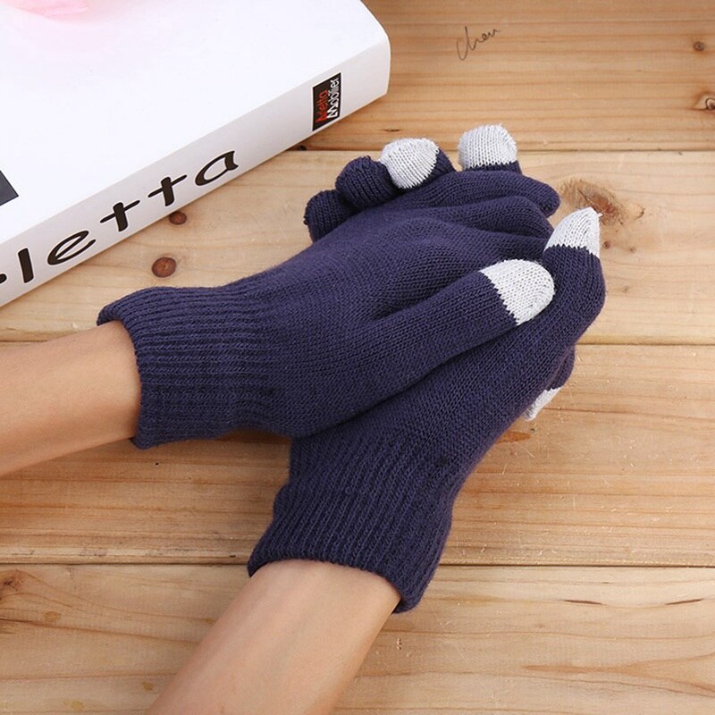 Touch Screen Sensory Magic Wool Gloves For Women G... – Vicedeal
