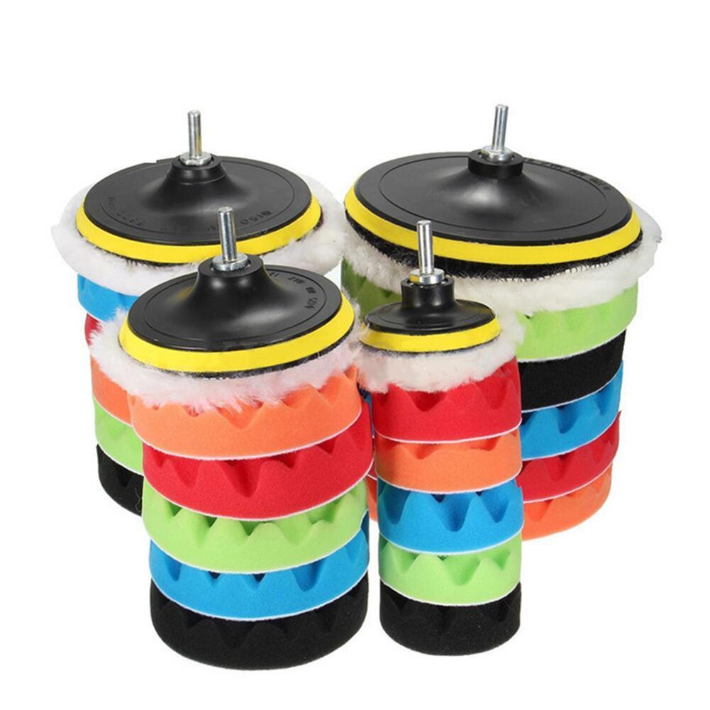3 Inch 8 Stuks Buffing Pad Set Golf Spons Polijste... – Grandado