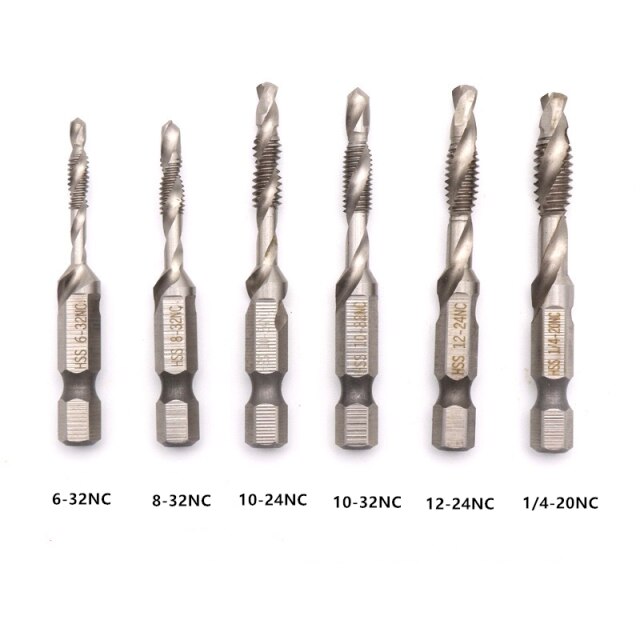 Citop – forets à taraud à vis HSS 6.35, tige hexag... – Grandado
