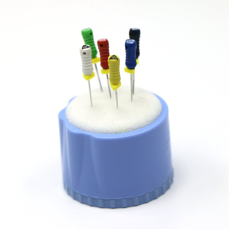 1Pc Dental Endo Stand Round Blue for Cleaning Endo... – Grandado