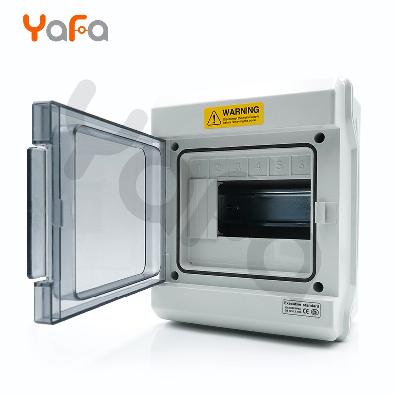 6-bit outdoor, distribution box, IP65 indoor and o... – Grandado