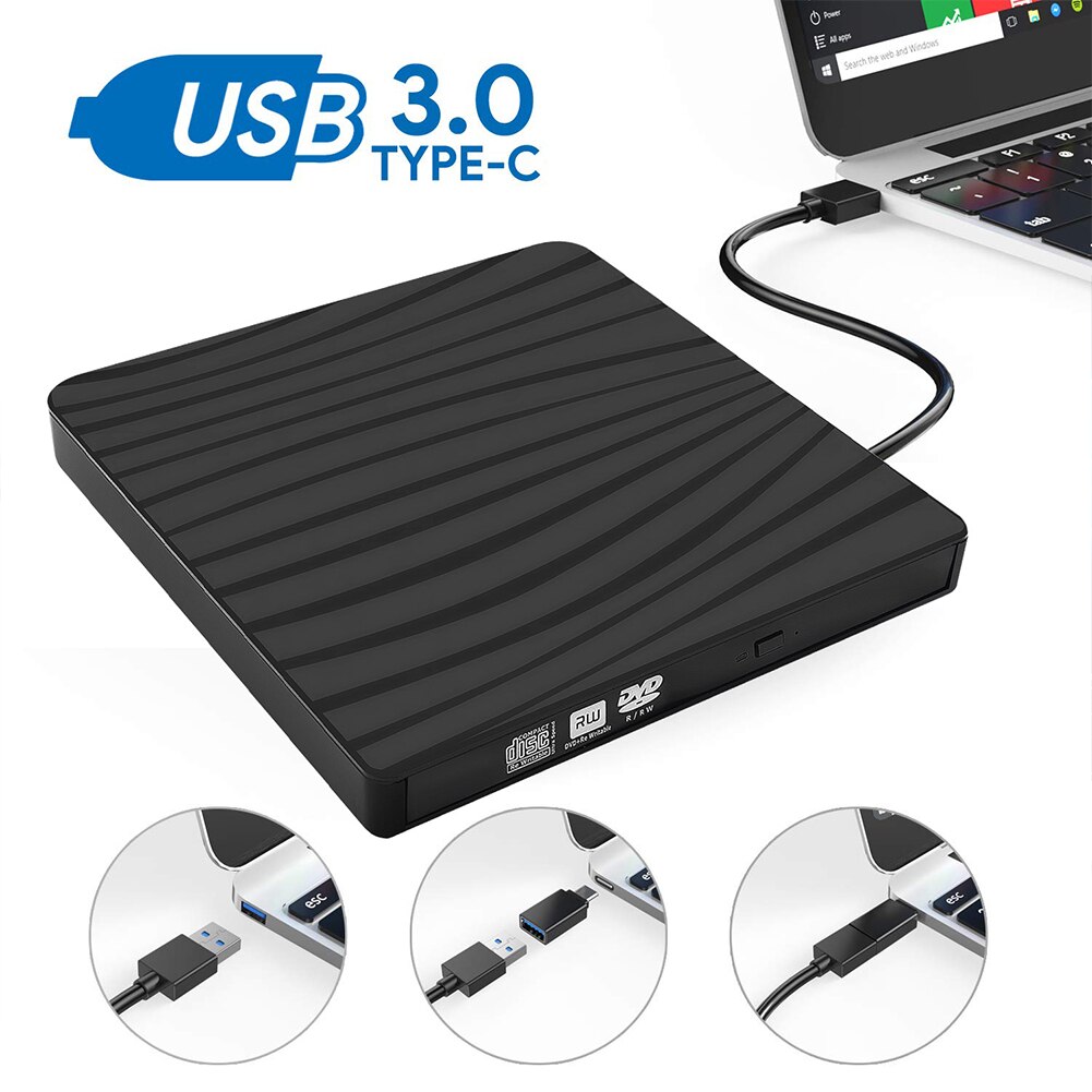Universele Usb 3.0 Slim Externe Dvd Rw Cd Writer B... – Vicedeal