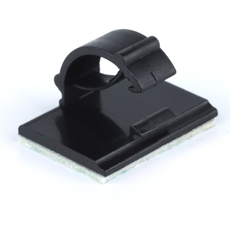 10pcs WCC-2 Cable Clamp Self Adhesive Wire Clip Ti... – Vicedeal