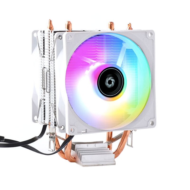 Dual Koperen Buis Cpu Radiator Computer Fan Ultra-... – Vicedeal