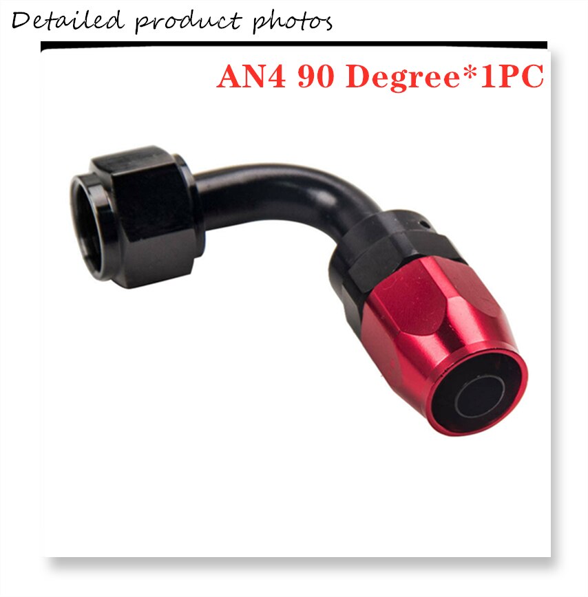 AN4 AN6 AN8 AN10 90 Degree Swivel Hose End Fitting... – Vicedeal