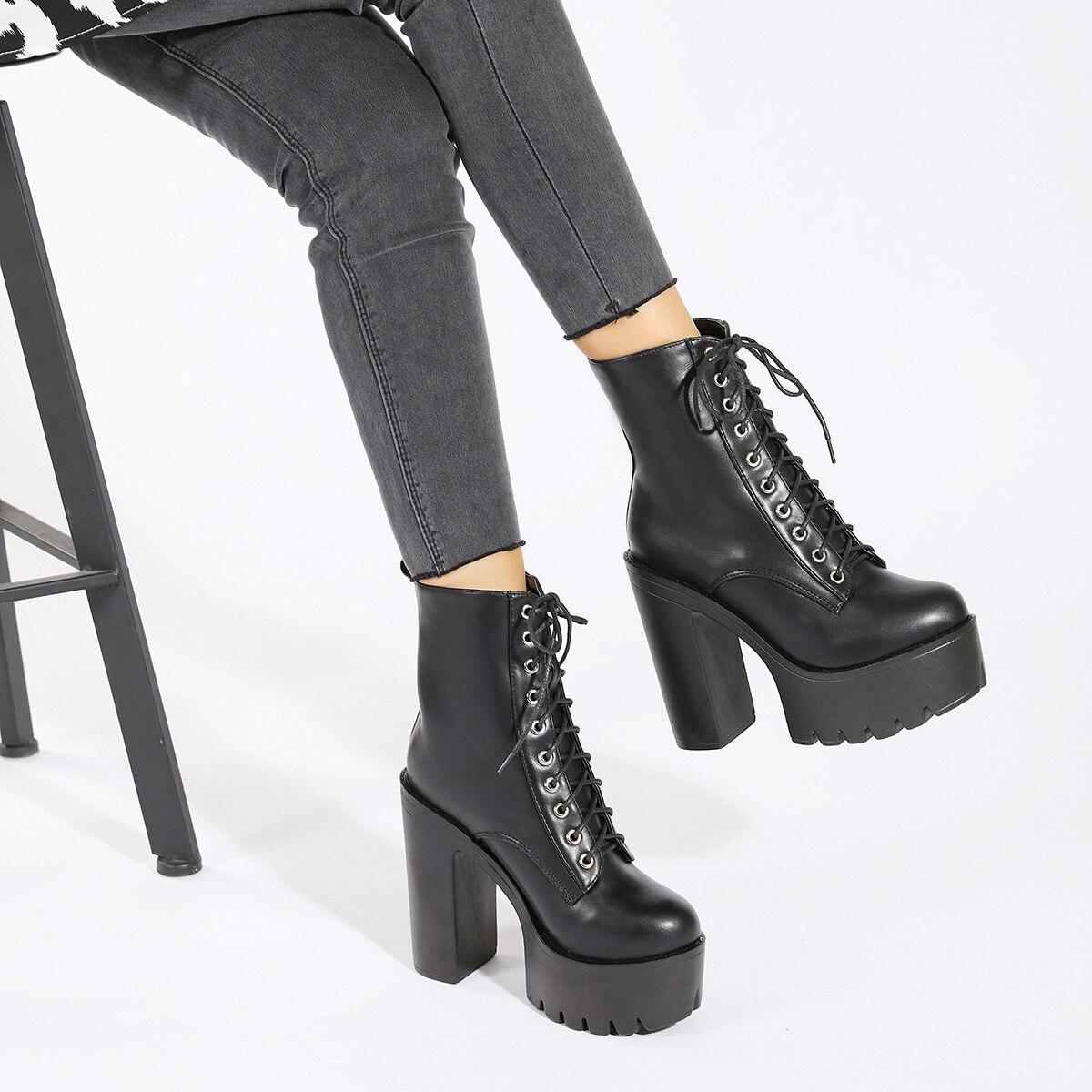 Ltarta Vrouwen Platform Hoge Hak Platform Schoenen... – Grandado