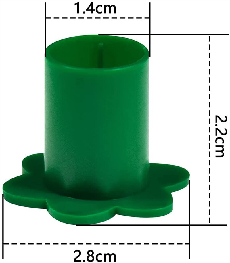 12PCS Soft Garden Cane Caps Bamboo Cane Topper Pro... – Vicedeal