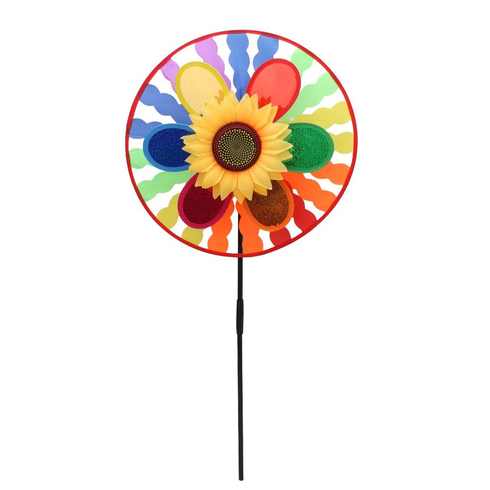 25# Double Layer Sunflower Windmill Wind Spinner K... – Grandado