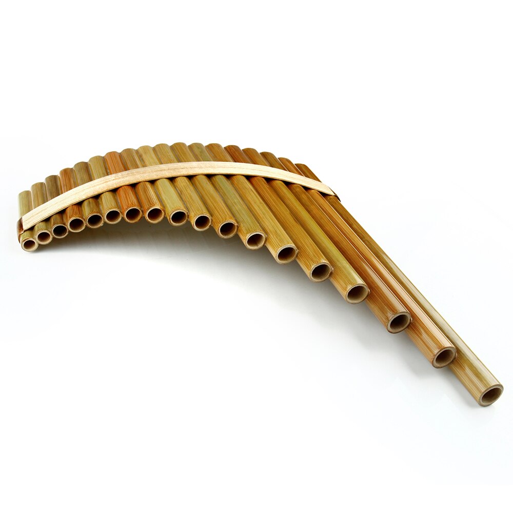18 Pipes Pan Flute F Key Folk Musical Instruments ... – Vicedeal