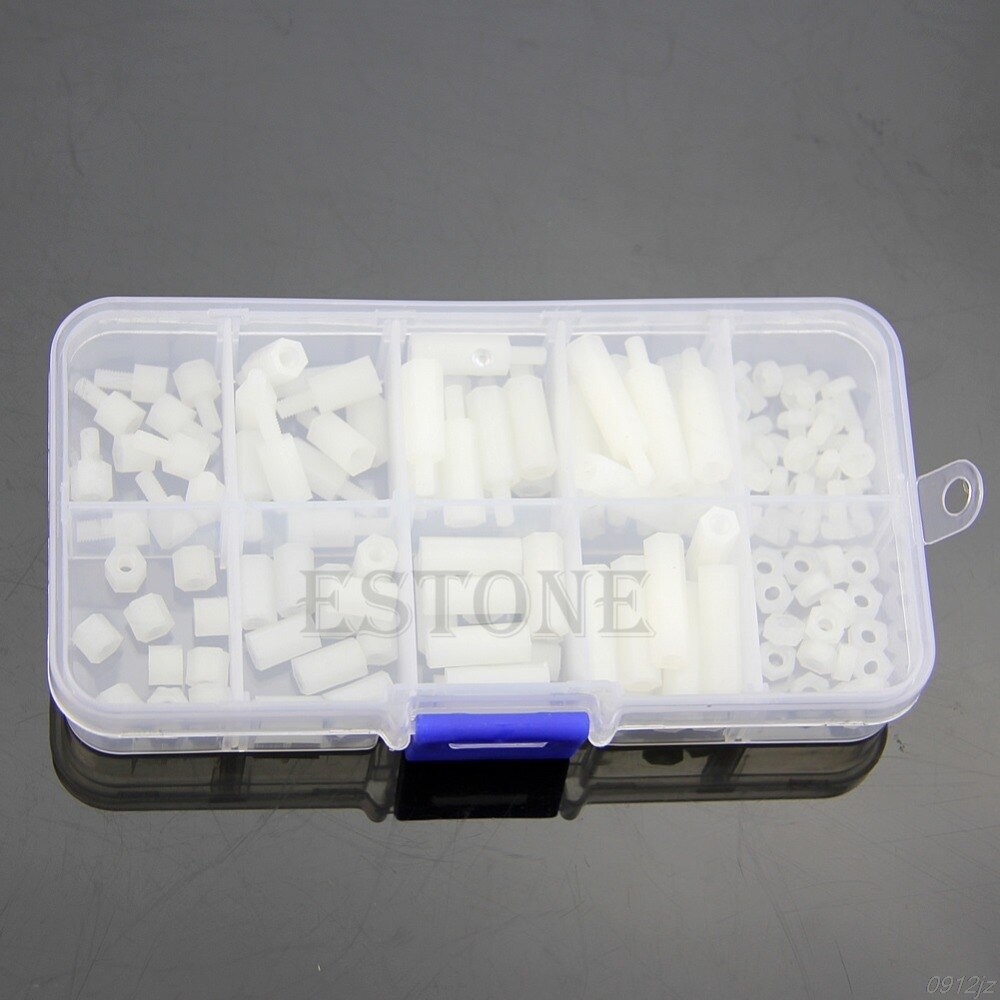 M3 Nylon Hex Spacers Screw Nut Assortment Kit Stan... – Grandado