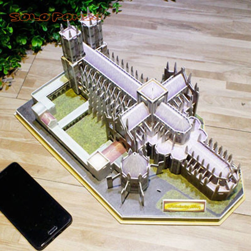 39 cm 3D Cardboard assembly Architectural Model We... – Grandado