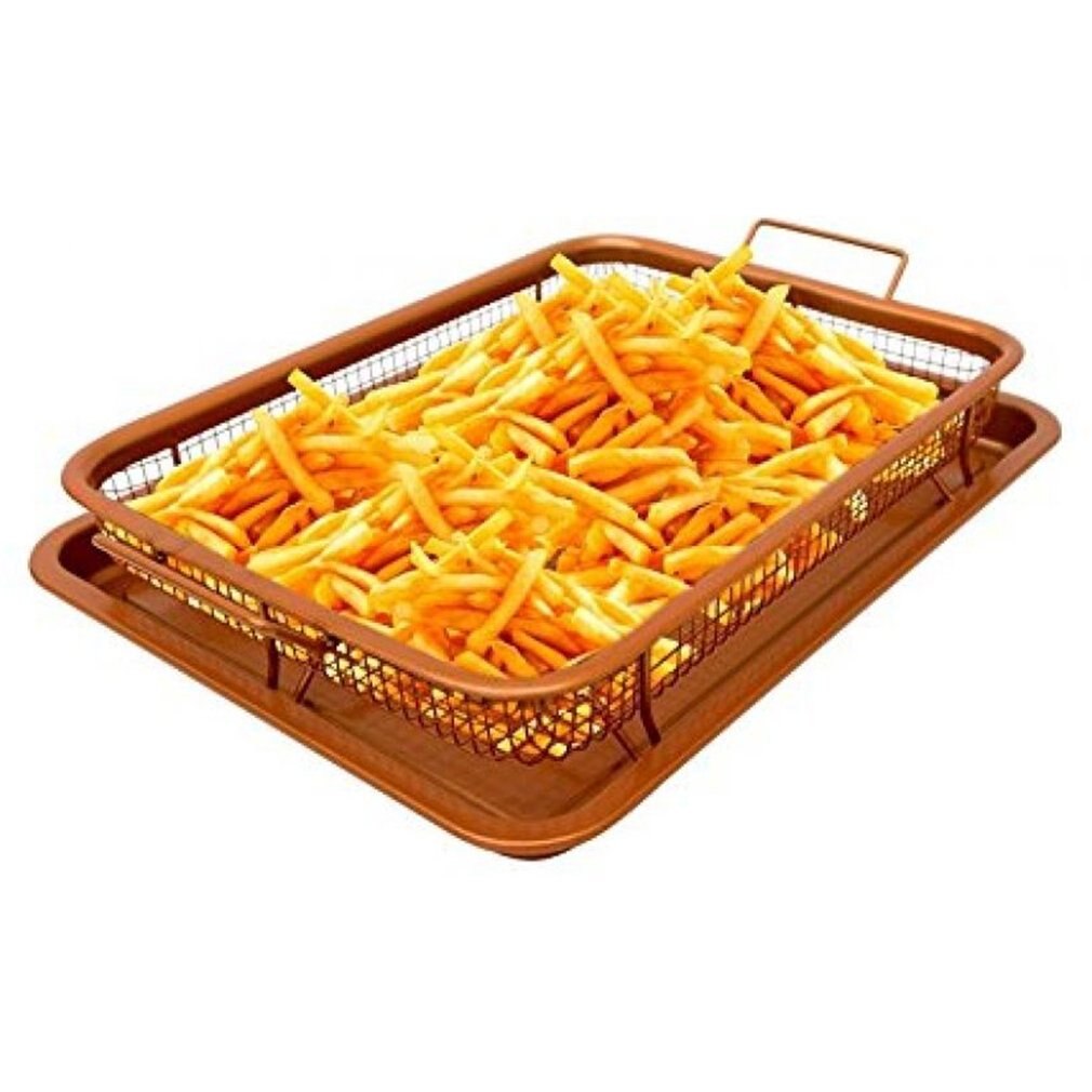 Practical Copper Fry French Chef Basket Easy Clean... – Vicedeal
