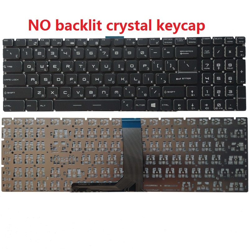 Russian laptop keyboard For MSI GP62 GP72 GL62 LG7... – Grandado